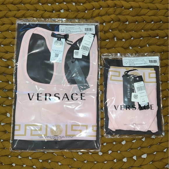 Versace | Intimates & Sleepwear | Versace Sports Bra Brief Set | Poshmark